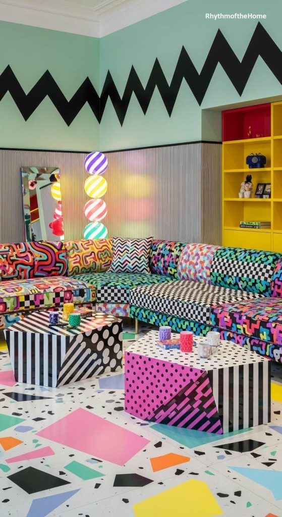 100 Memphis Group Style Decor and Design Ideas – Rhythm of the Home