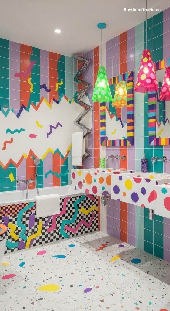 100 Memphis Group Style Decor and Design Ideas – Rhythm of the Home