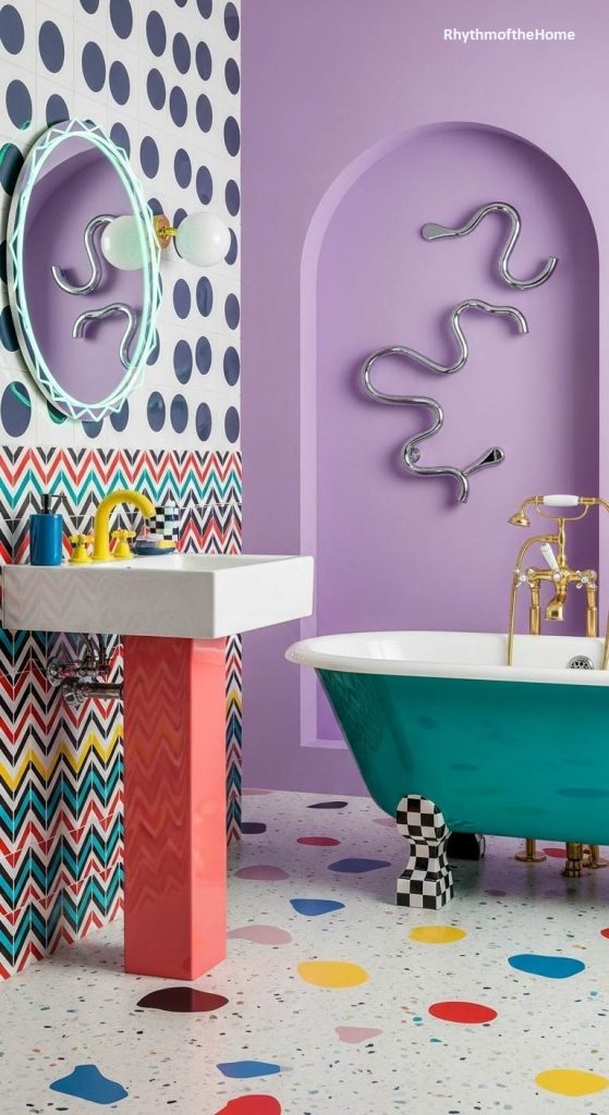 100 Memphis Group Style Decor and Design Ideas – Rhythm of the Home