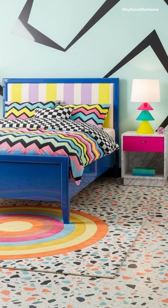 100 Memphis Group Style Decor and Design Ideas – Rhythm of the Home