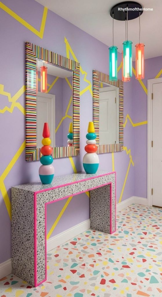 100 Memphis Group Style Decor and Design Ideas – Rhythm of the Home