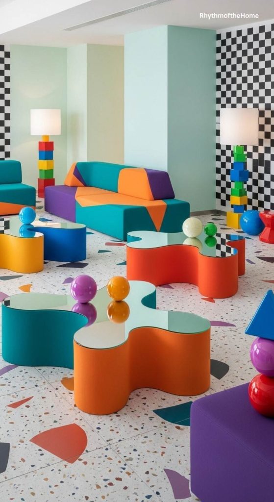 100 Memphis Group Style Decor and Design Ideas – Rhythm of the Home