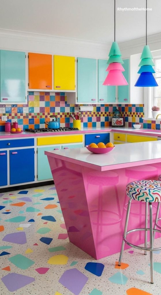 100 Memphis Group Style Decor and Design Ideas – Rhythm of the Home