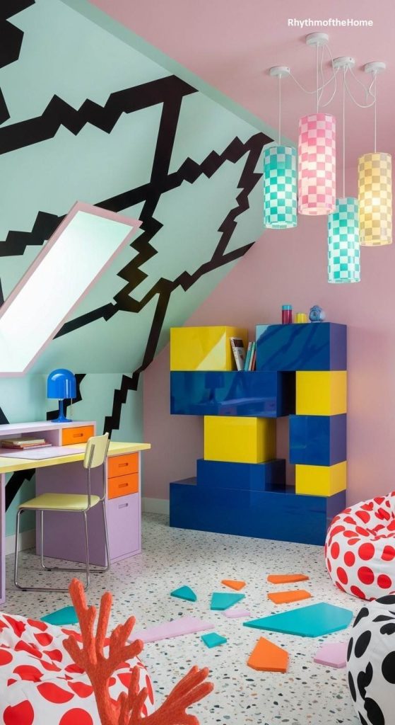 100 Memphis Group Style Decor and Design Ideas – Rhythm of the Home