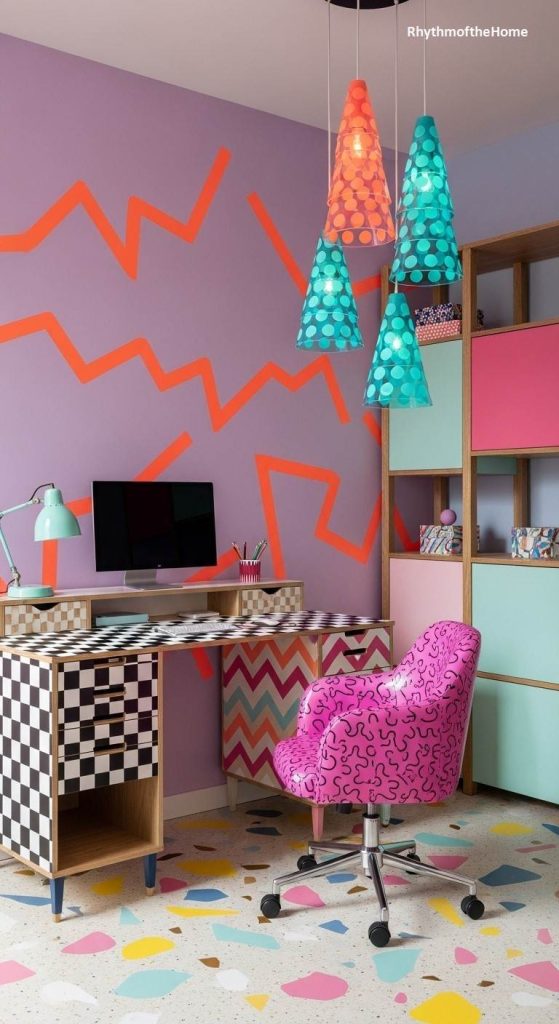 100 Memphis Group Style Decor and Design Ideas – Rhythm of the Home