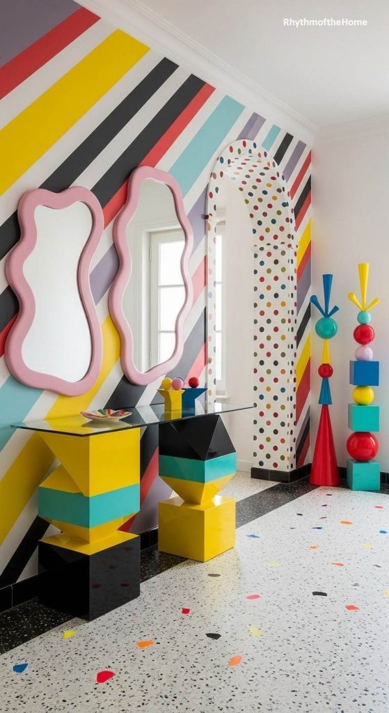 100 Memphis Group Style Decor and Design Ideas – Rhythm of the Home