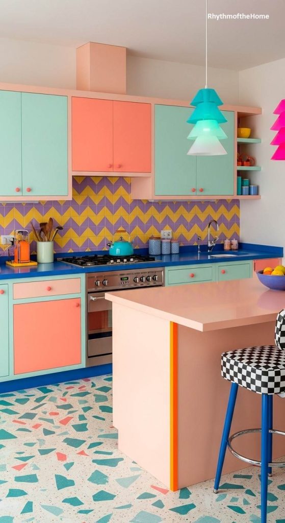 100 Memphis Group Style Decor and Design Ideas – Rhythm of the Home