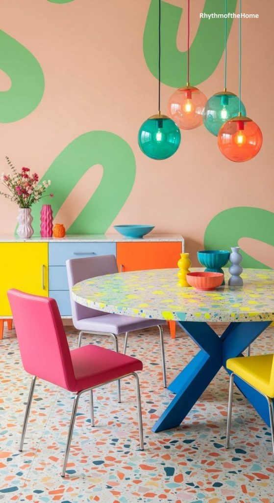 100 Memphis Group Style Decor and Design Ideas – Rhythm of the Home