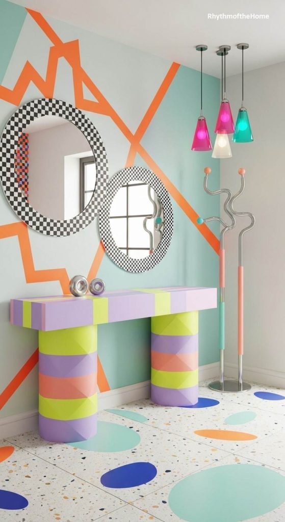 100 Memphis Group Style Decor and Design Ideas – Rhythm of the Home