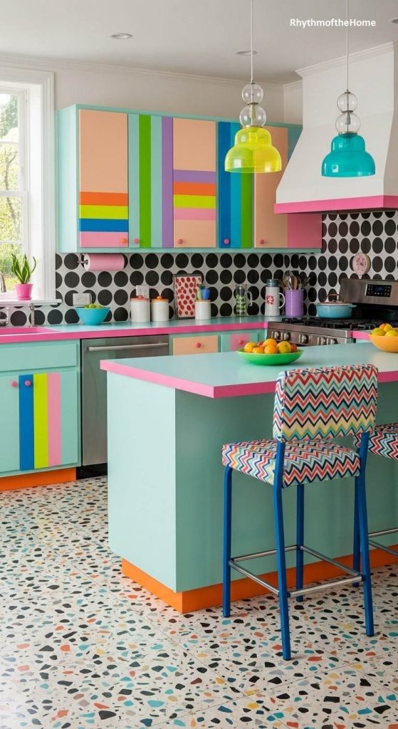 100 Memphis Group Style Decor and Design Ideas – Rhythm of the Home