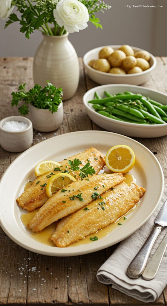 Classic Sole Meunière with Brown Butter and Lemon – Rhythm of the Home