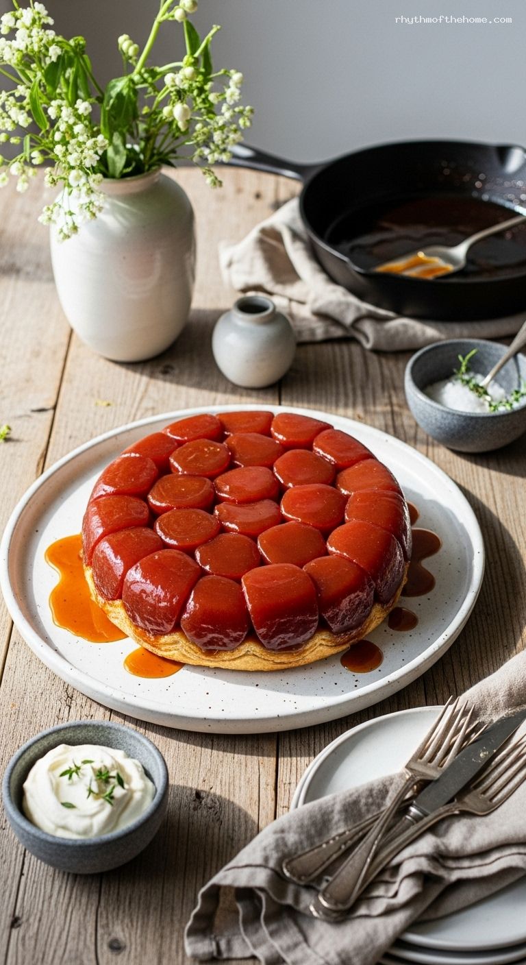 Classic Tarte Tatin with Caramelized Apples – Rhythm of the Home