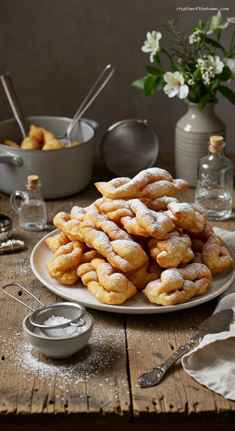 Crispy Faworki: Light, Twisted Polish Pastries – Rhythm of the Home