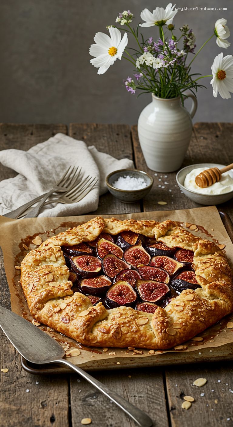 Honey-Roasted Fig and Almond Galette – Rhythm of the Home