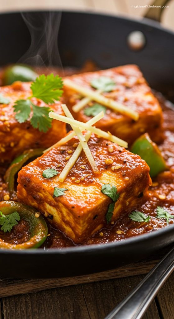 Kadai Paneer with Bell Peppers and Fresh Masala – Rhythm of the Home