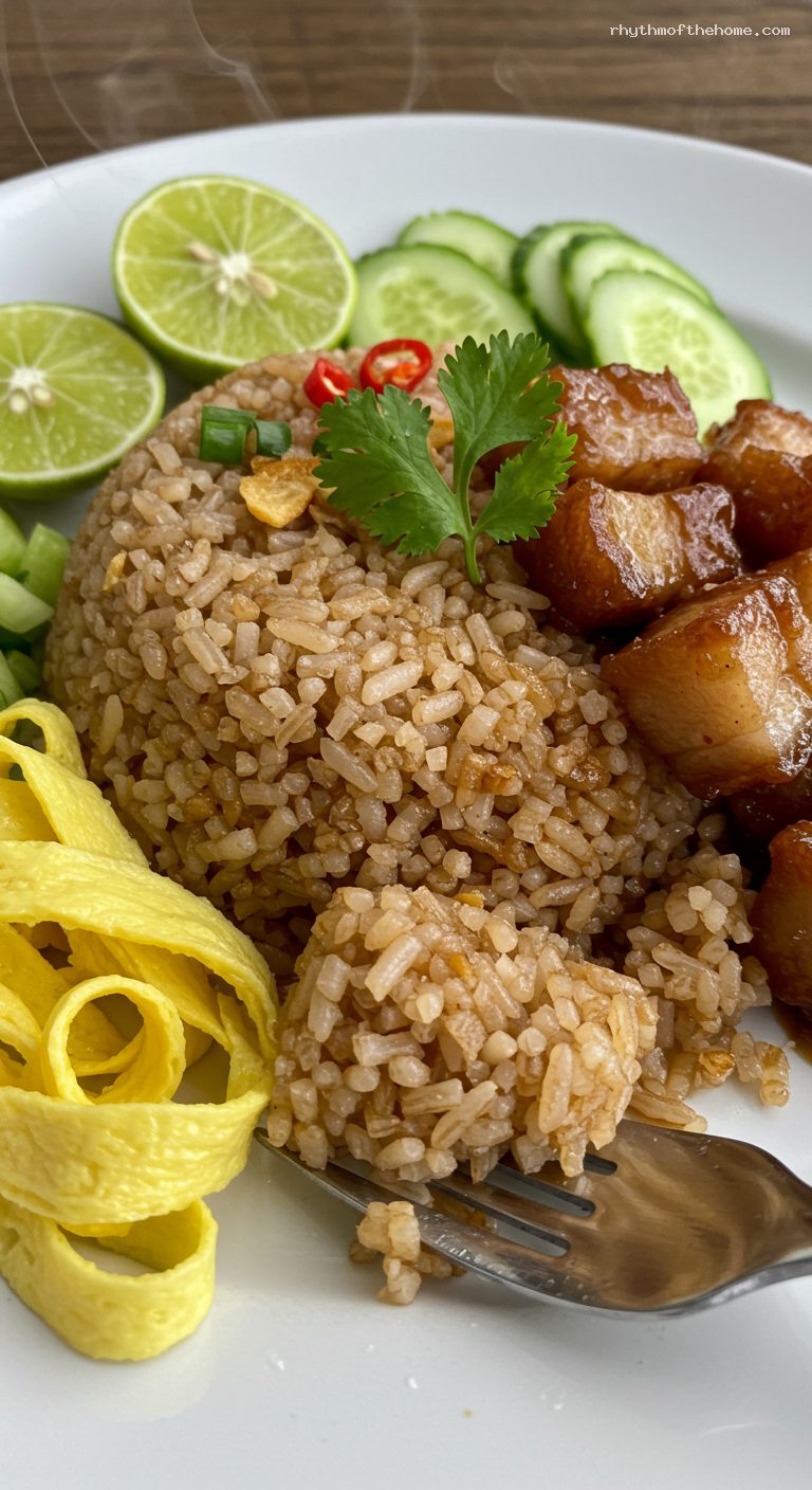 Khao Kluk Kapi Shrimp Paste Fried Rice – Rhythm of the Home