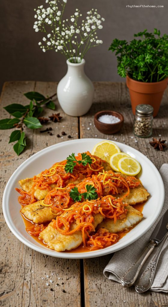Ryba po Grecku: Polish Fish with Tangy Tomato Vegetables – Rhythm of ...