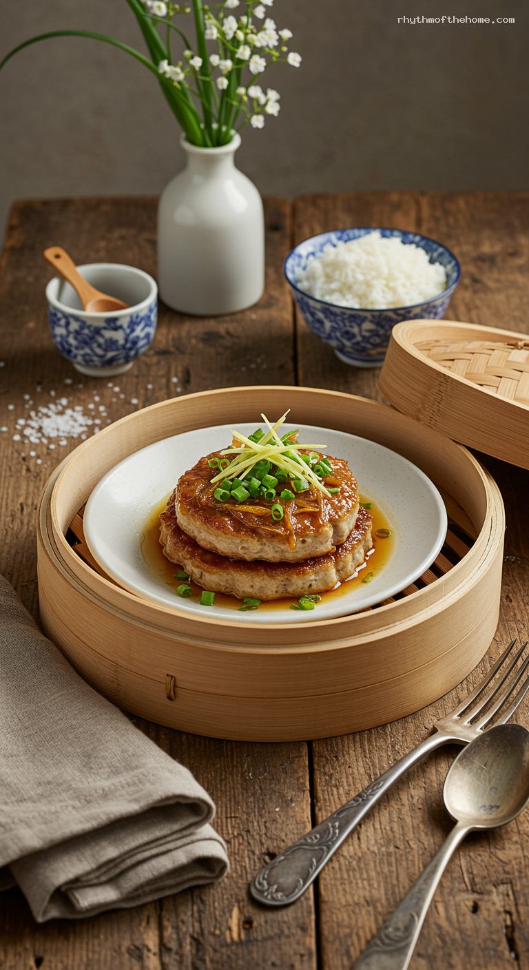Steamed Pork Patty with Salted Fish – Rhythm of the Home