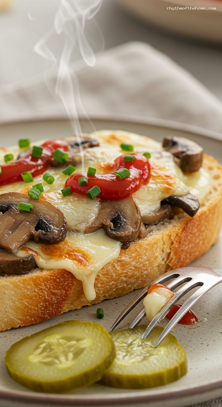 Street-Style Zapiekanka with Sautéed Mushrooms and Cheese – Rhythm of ...