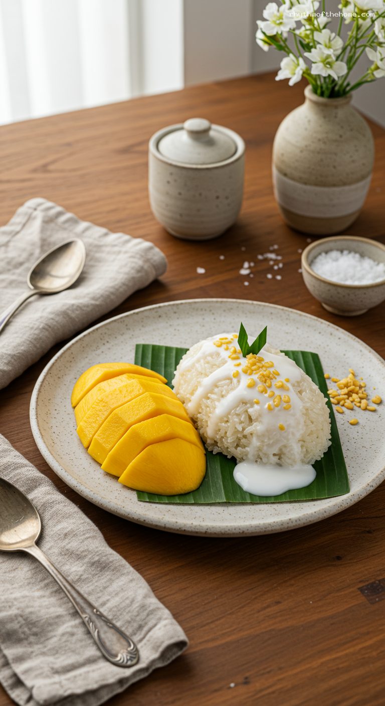 Thai Mango Sticky Rice with Coconut Cream – Rhythm of the Home