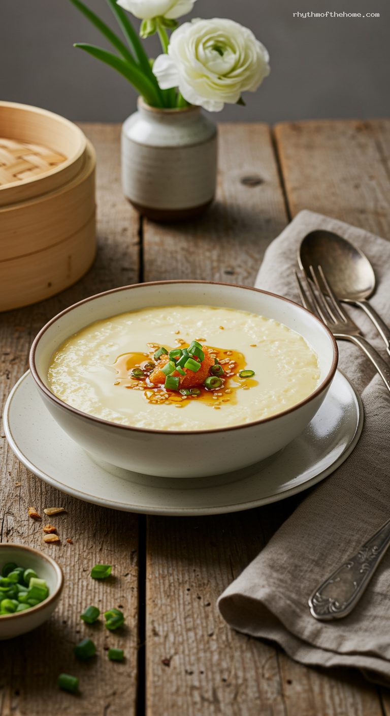 Ultra-Smooth Chinese Steamed Egg Custard – Rhythm of the Home