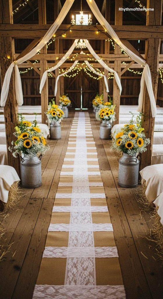 100 Incredible Wedding Aisle Ideas – Rhythm of the Home