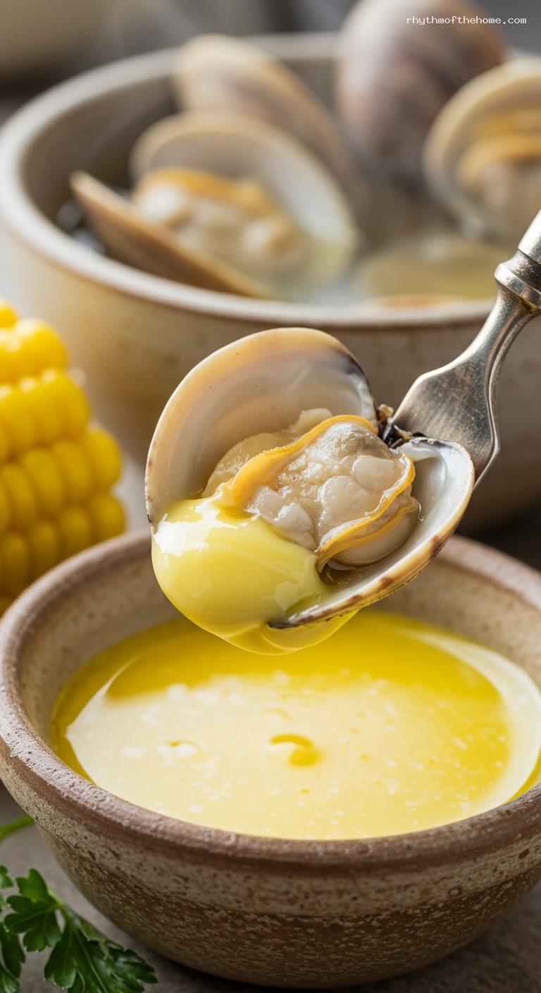 Ale-Steamed Soft-Shell Clams with Drawn Butter – Rhythm of the Home