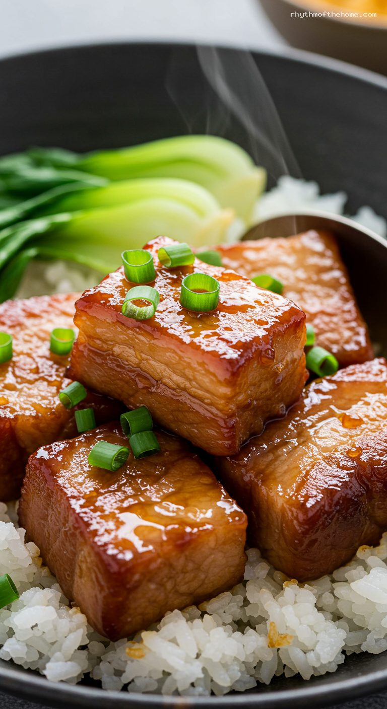 Buta No Kakuni (Japanese Braised Pork Belly) – Rhythm of the Home