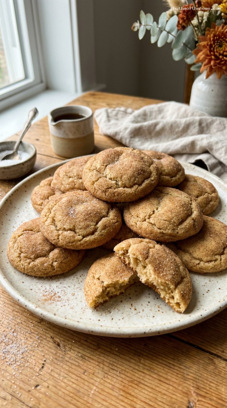 Maple Snickerdoodles – Rhythm of the Home