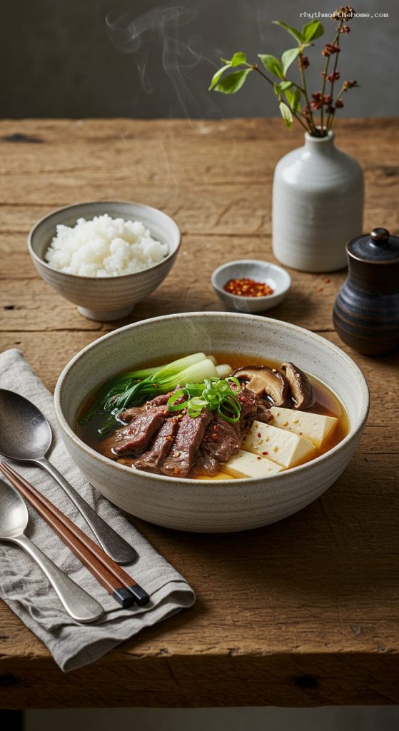 Niku Dofu: Sweet-Savory Beef and Tofu Bowl – Rhythm of the Home