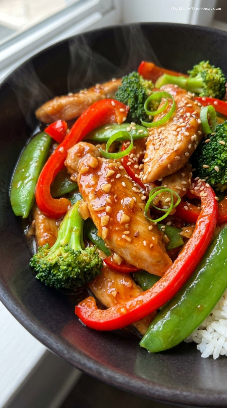 Quick Sweet Chili Chicken Stir-Fry With Vegetables – Rhythm of the Home
