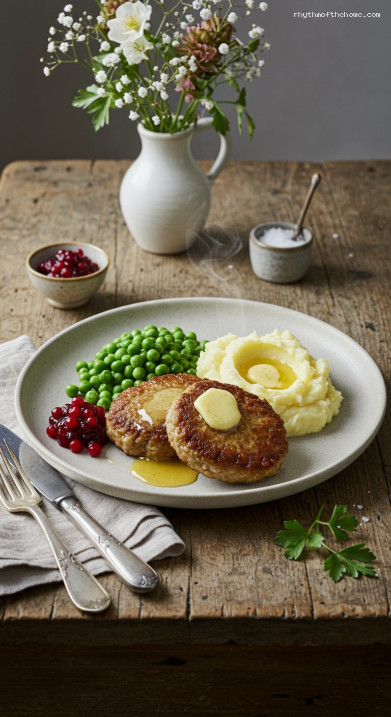 Wallenbergare: Ultra-Airy Veal Patties with Classic Sides – Rhythm of ...