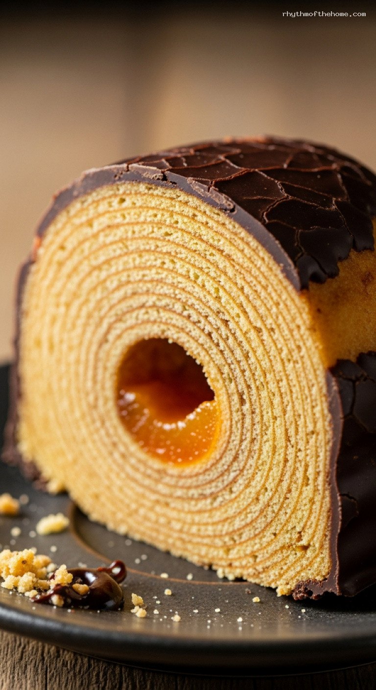 Baumkuchen: Classic German Tree Ring Layer Cake – Rhythm of the Home