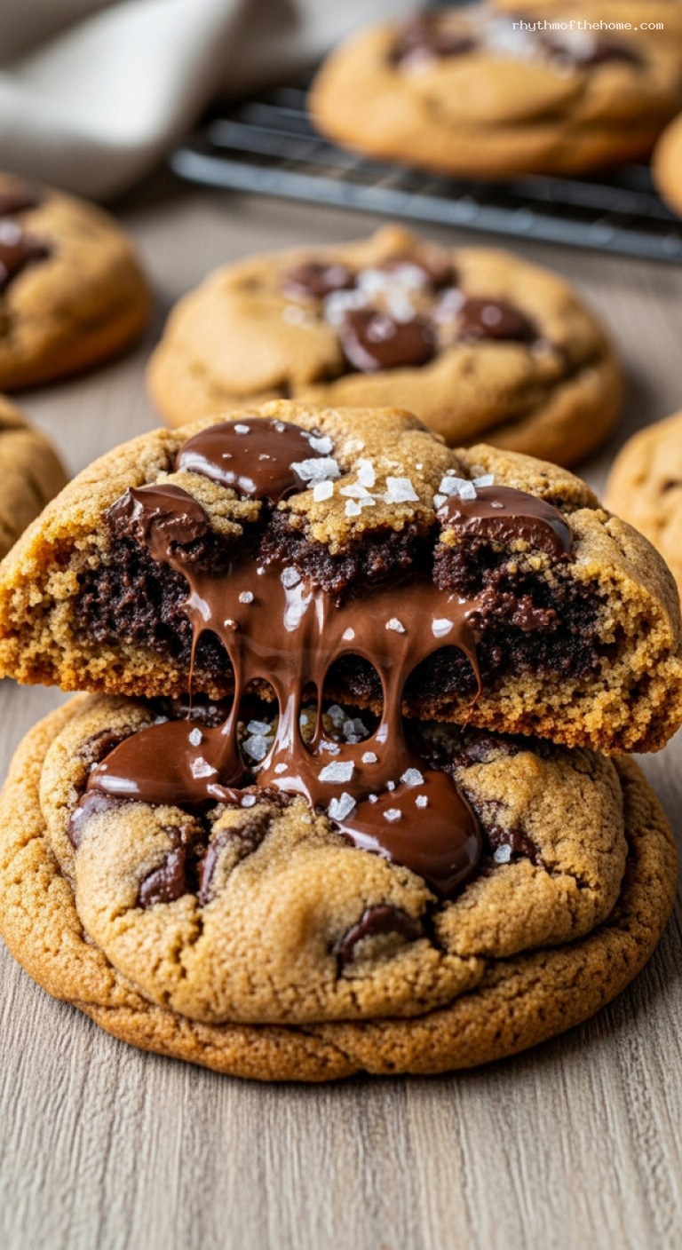 Chewy Chocolate Chip Cookies With Sea Salt – Rhythm of the Home