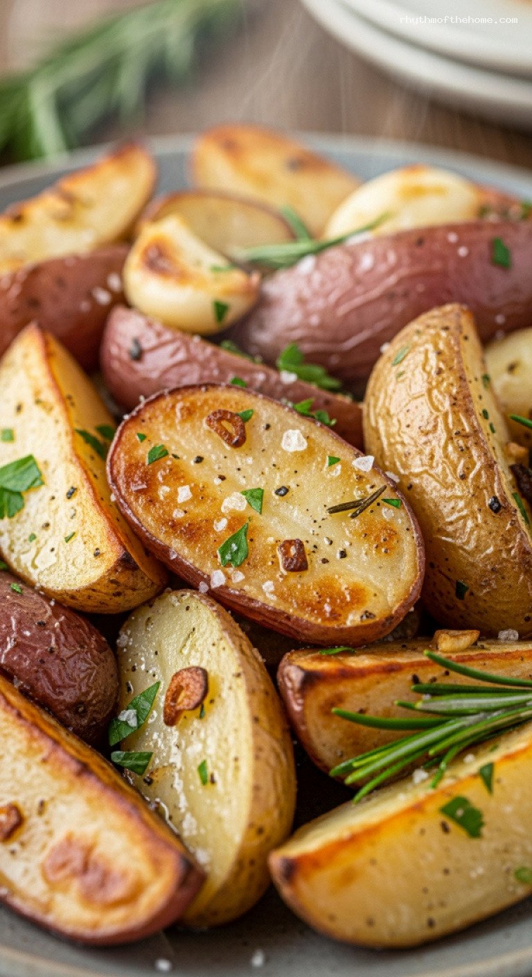 Holiday Roasted Potato Medley With Rosemary and Garlic – Rhythm of the Home